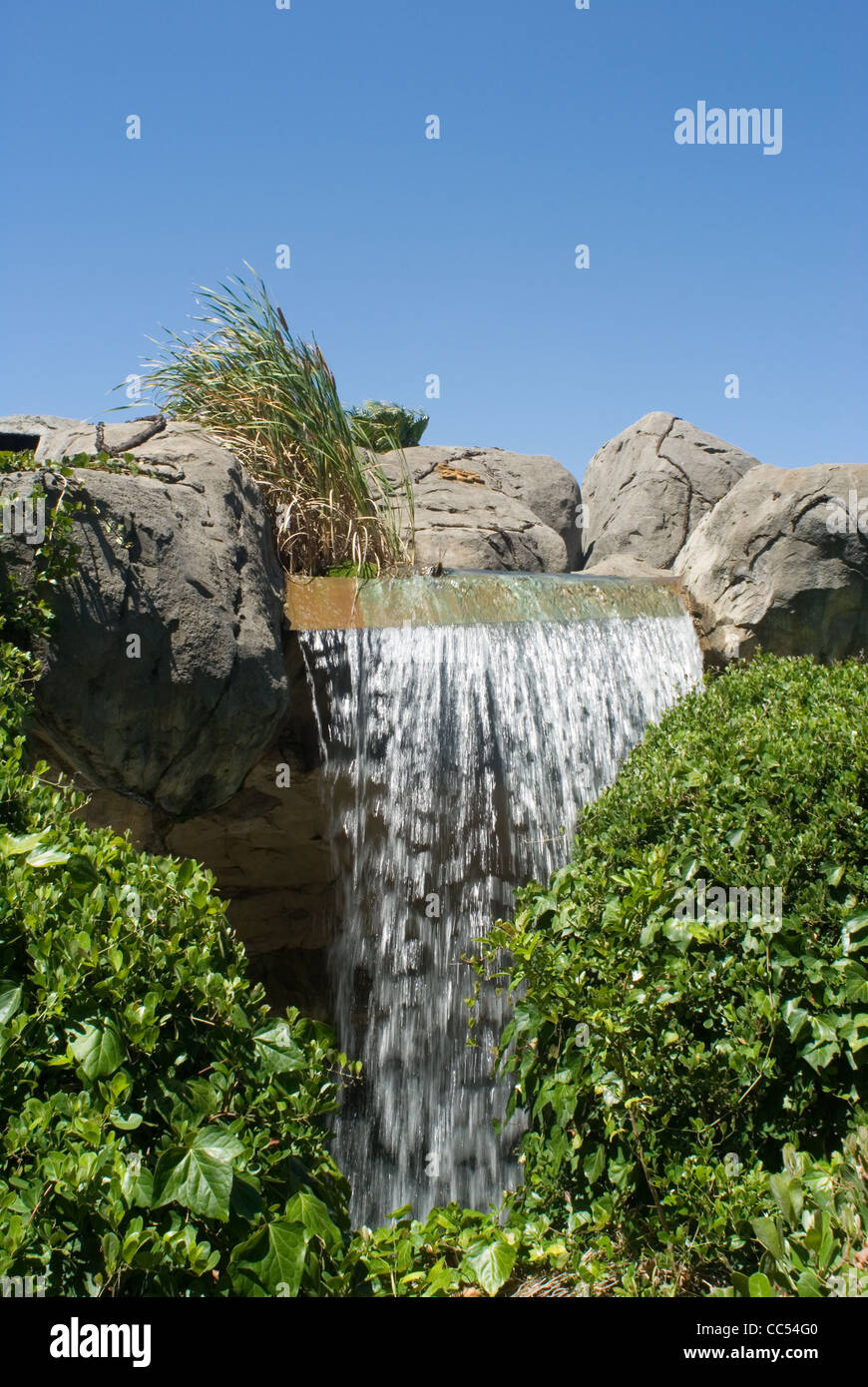 Rotunda Junction theme park waterfall at "Crocodile gorge" tube water ...