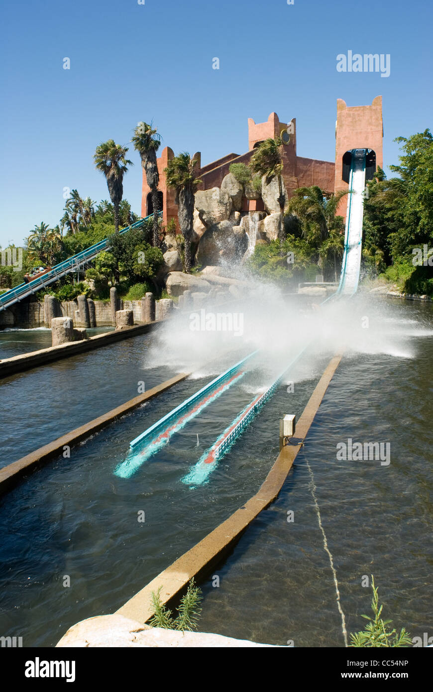 Monkey Falls, log ride at Rotunda Junction Theme Park Water Splash ...