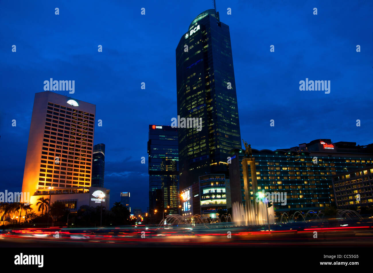 Jakarta bundaran hi hi-res stock photography and images - Alamy