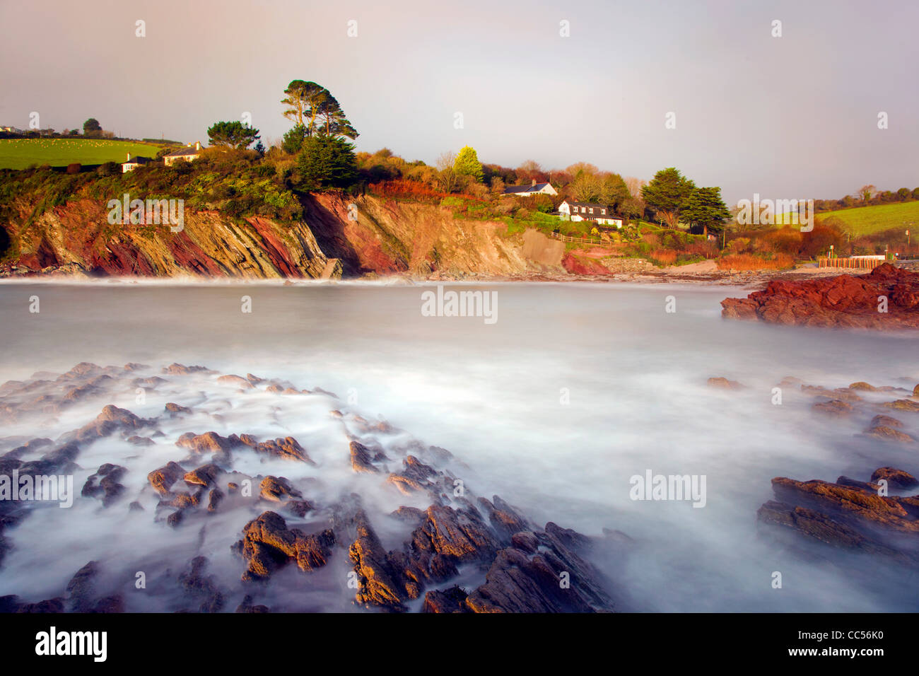 Talland bay near looe cornwall hi-res stock photography and images - Alamy