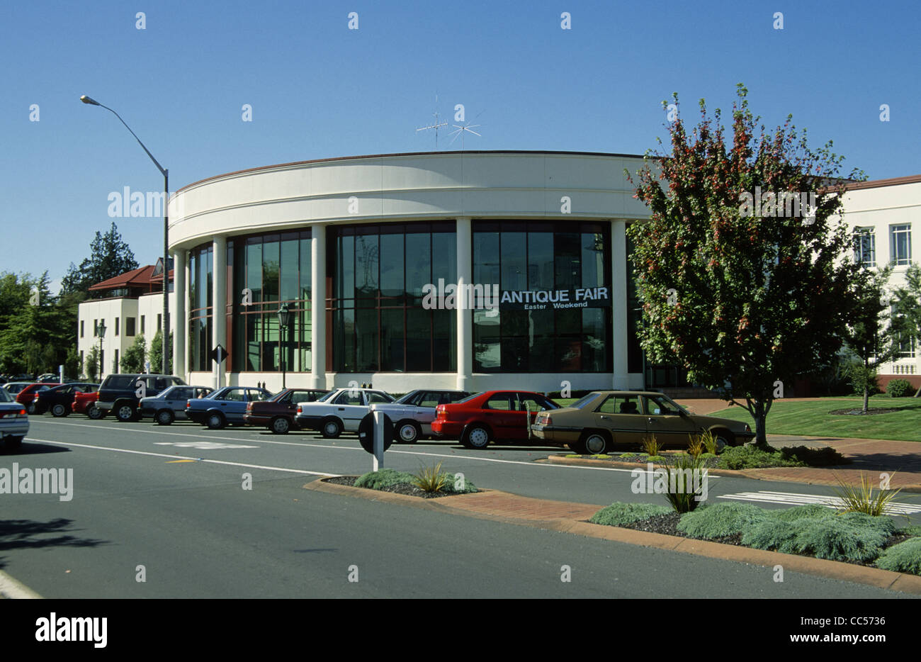 New Zealand Rotorua Rotorua Convention Centre Stock Photo - Alamy