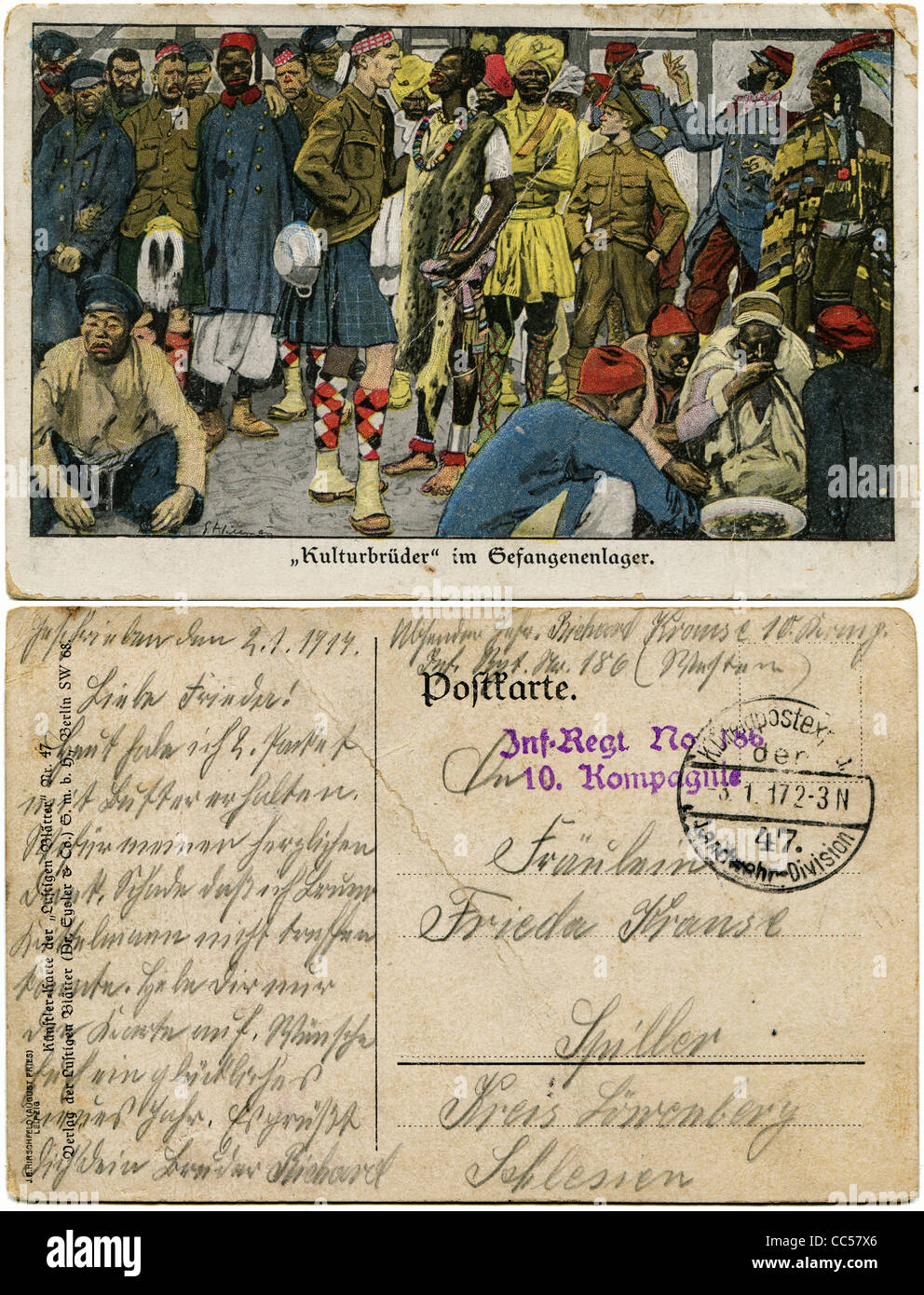 Draw drawing picture postcard hi-res stock photography and images - Alamy