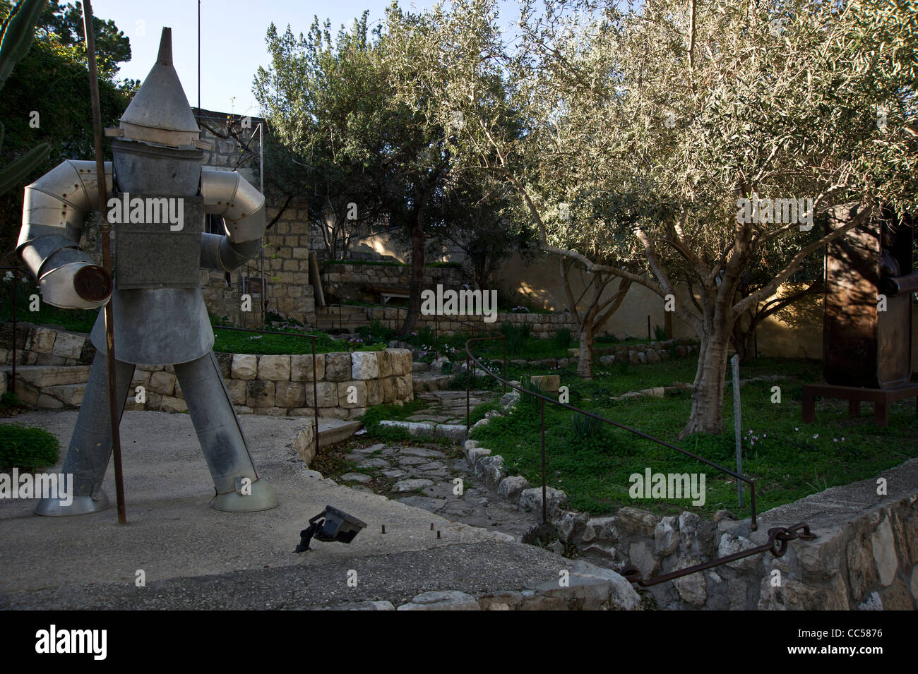 A walk through Ein Hod ,Israel Stock Photo - Alamy