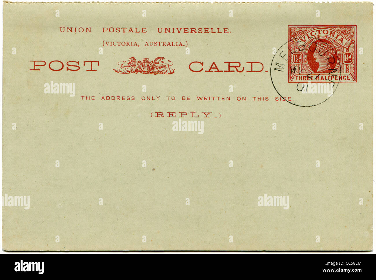 Envelope and stamp australia hi-res stock photography and images - Alamy