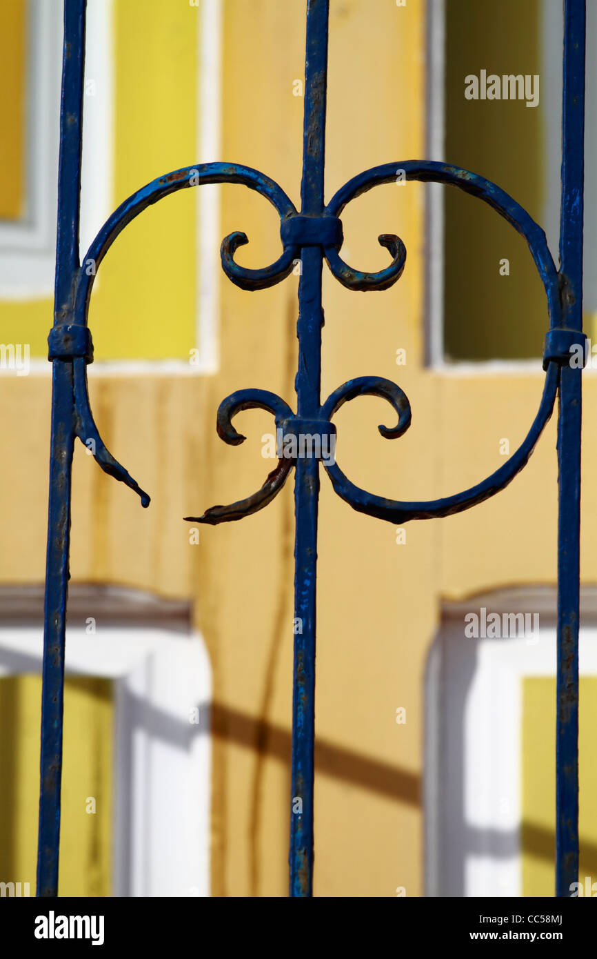 Old balcony railing hi-res stock photography and images - Alamy
