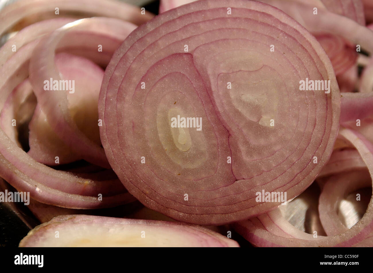 Onion circle hi-res stock photography and images - Alamy