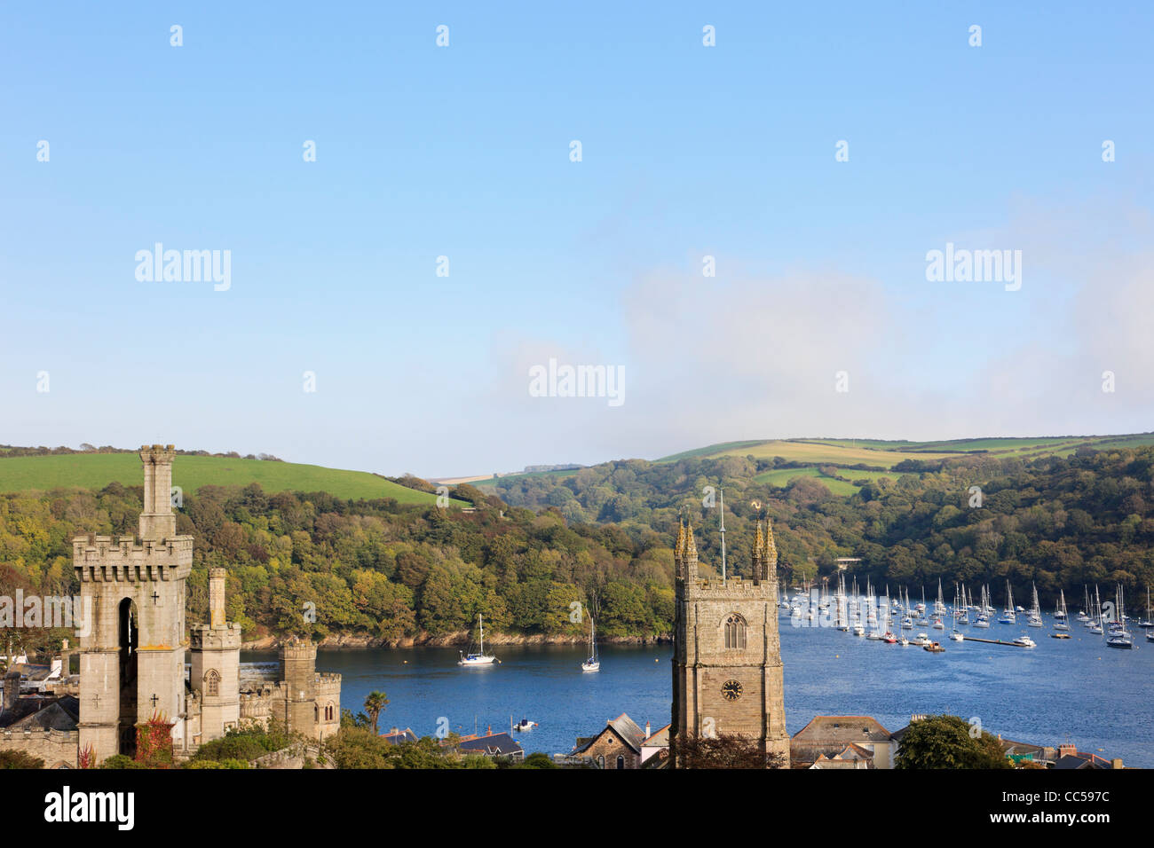 Fowey churches hi-res stock photography and images - Alamy