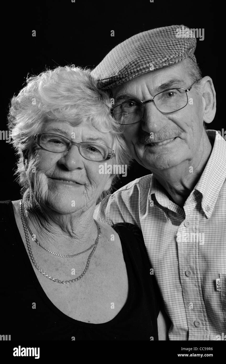 portrait of grandparents Stock Photo - Alamy
