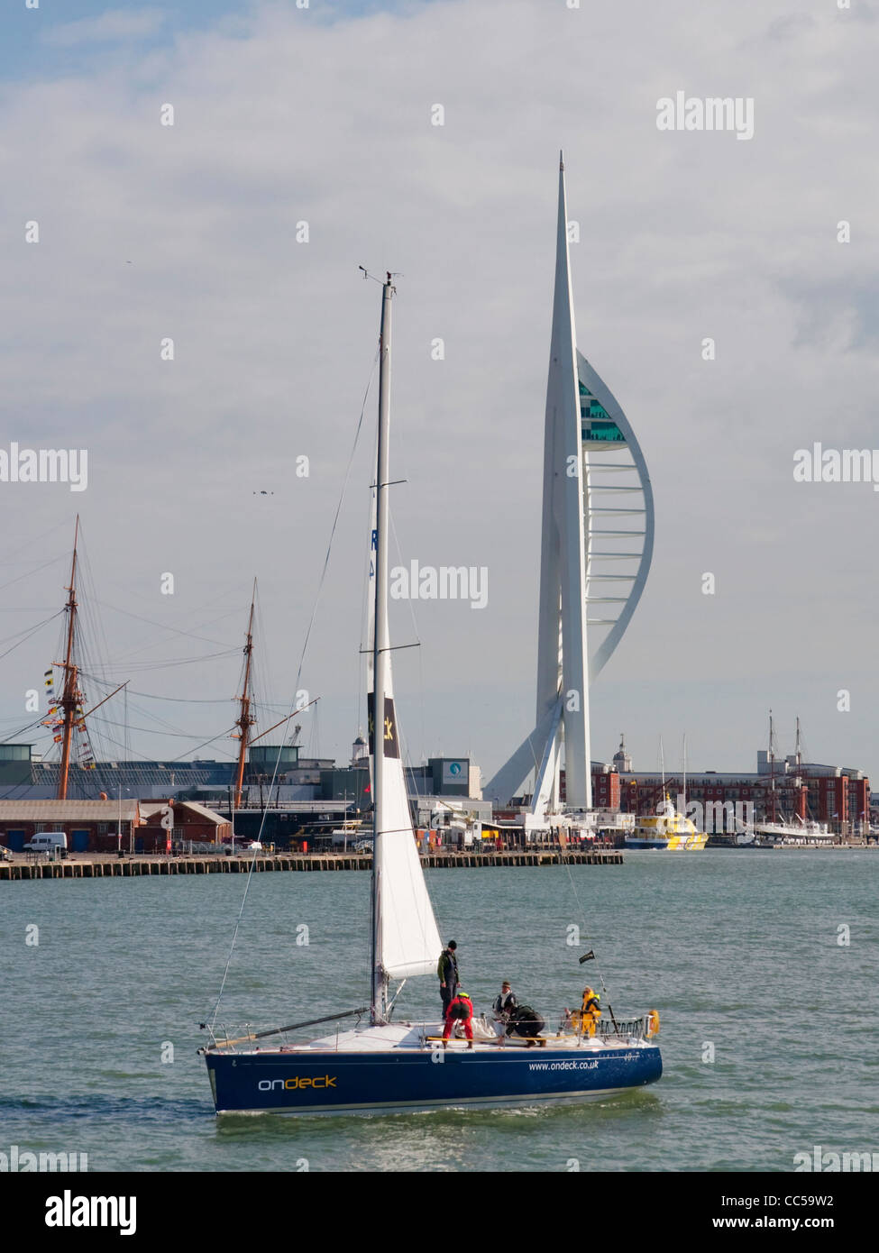 Spinnaker tower portsmouth view hi-res stock photography and images - Alamy