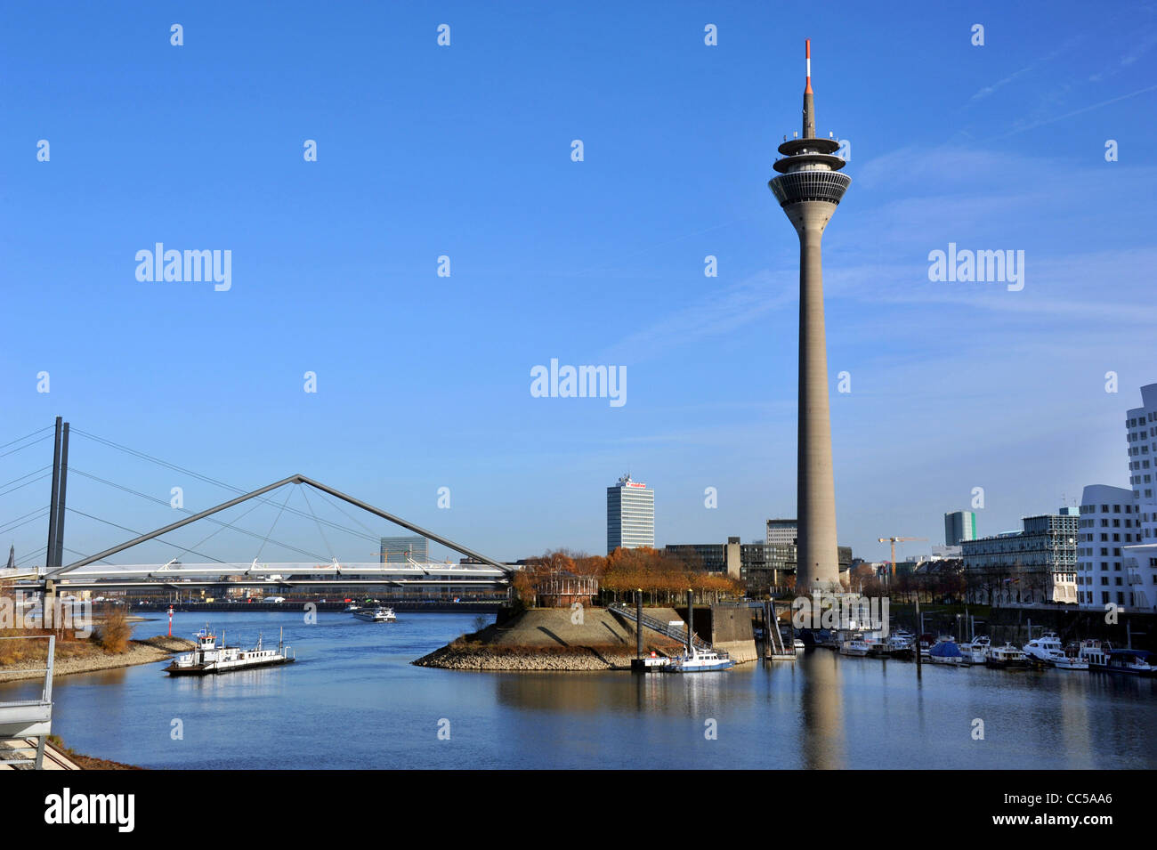 The Rhine Tower (The Rheinturm), Dusseldorf, Germany Stock Photo - Alamy