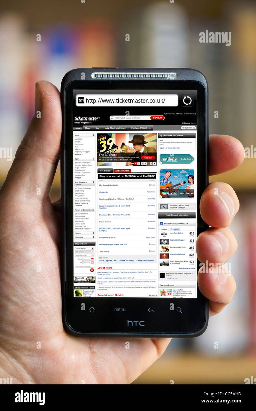 Ticketmaster hi-res stock photography and images - Alamy