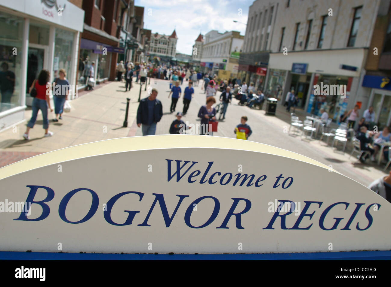 general views of Bognor Regis Stock Photo - Alamy