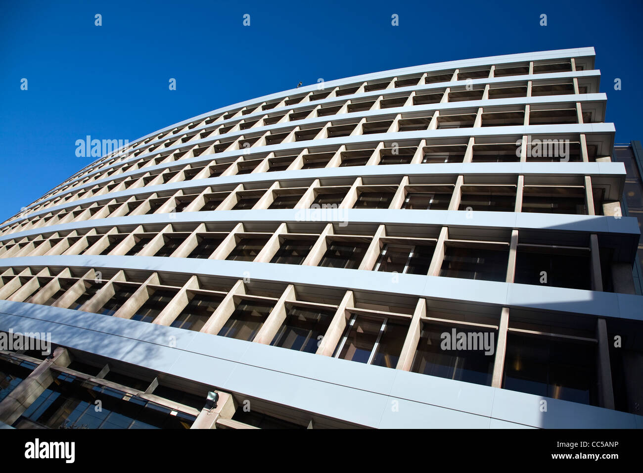Geometric pattern of AXA Insurance company building Ipswich, England ...