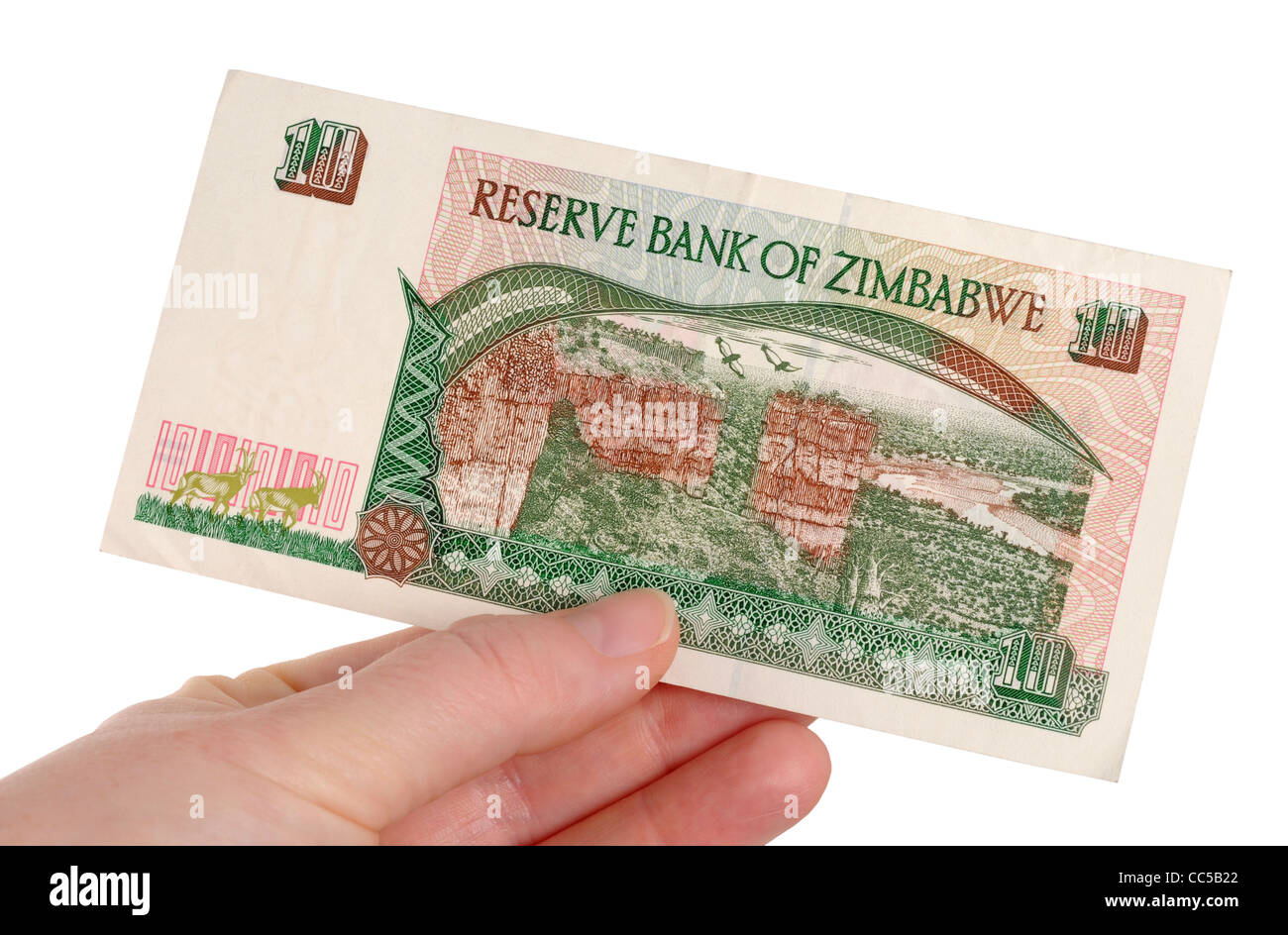 Zimbabwe bank note Stock Photo - Alamy