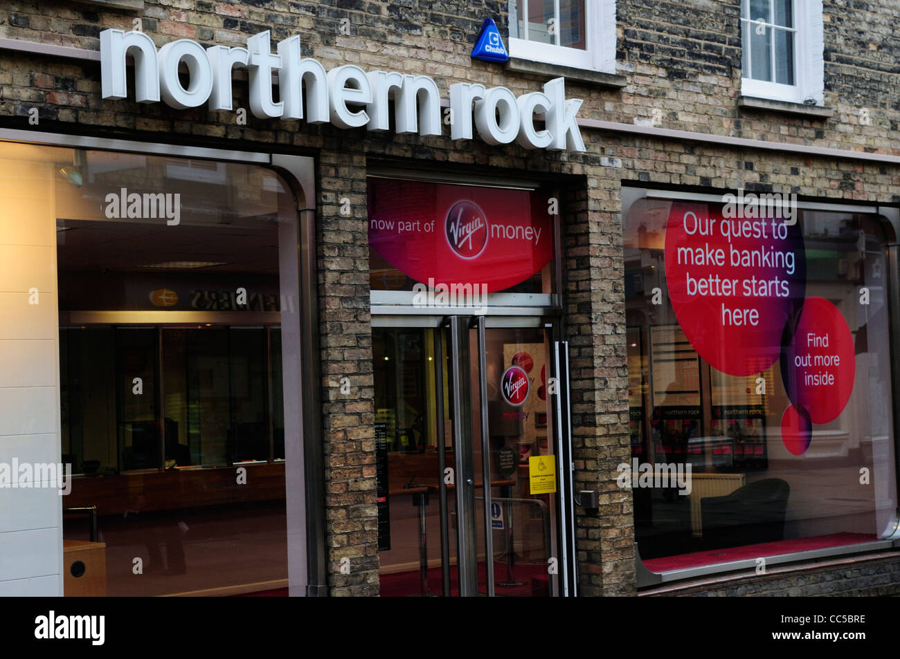 Northern Rock Building Society, Cambridge, England, UK Stock Photo - Alamy