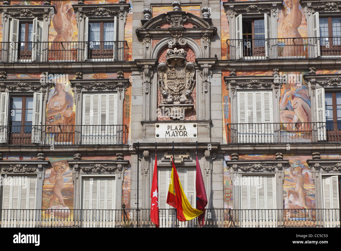Mural madrid murals hi-res stock photography and images - Alamy