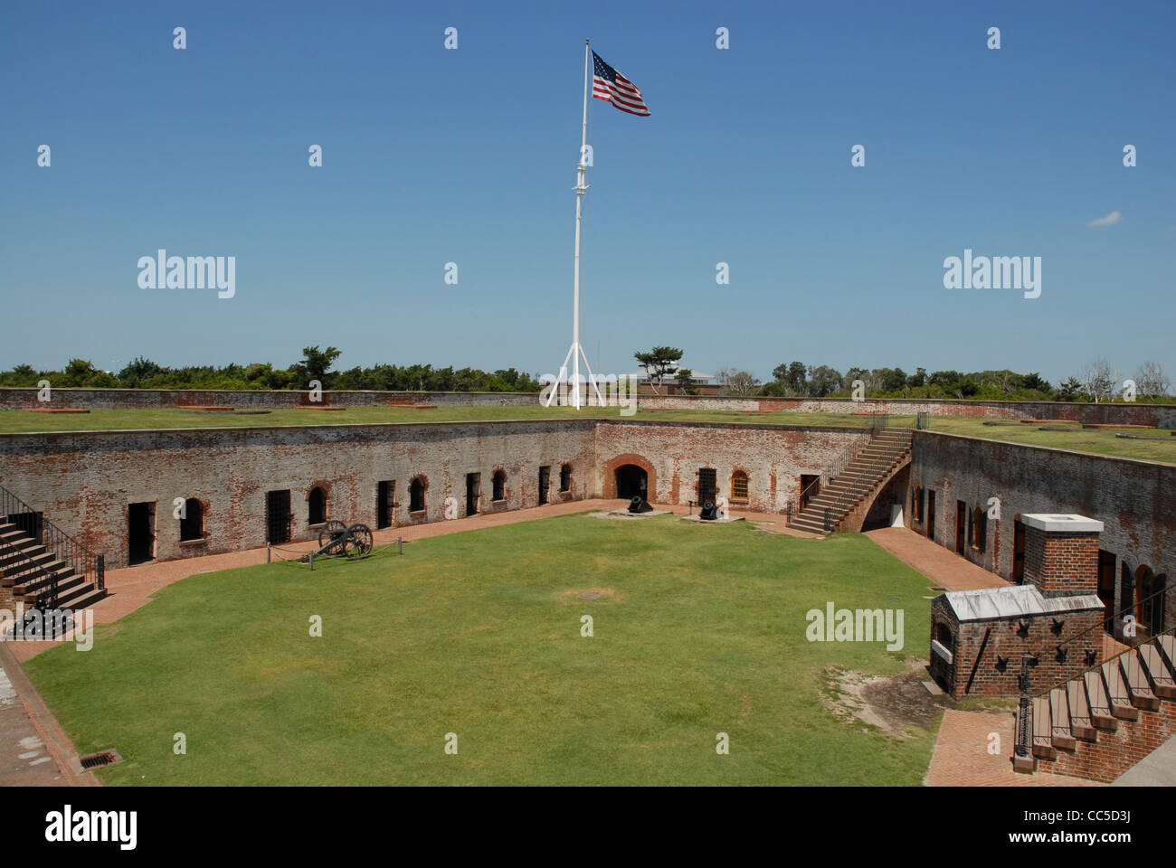 Fort Macon State Park Stock Photo - Alamy