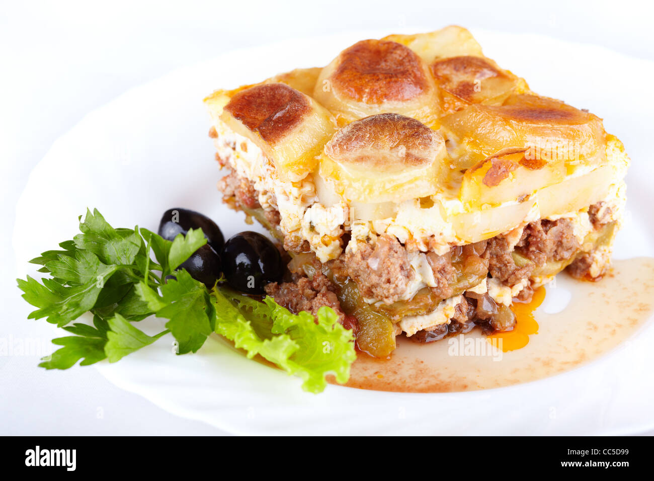 Musaka greece hi-res stock photography and images - Alamy