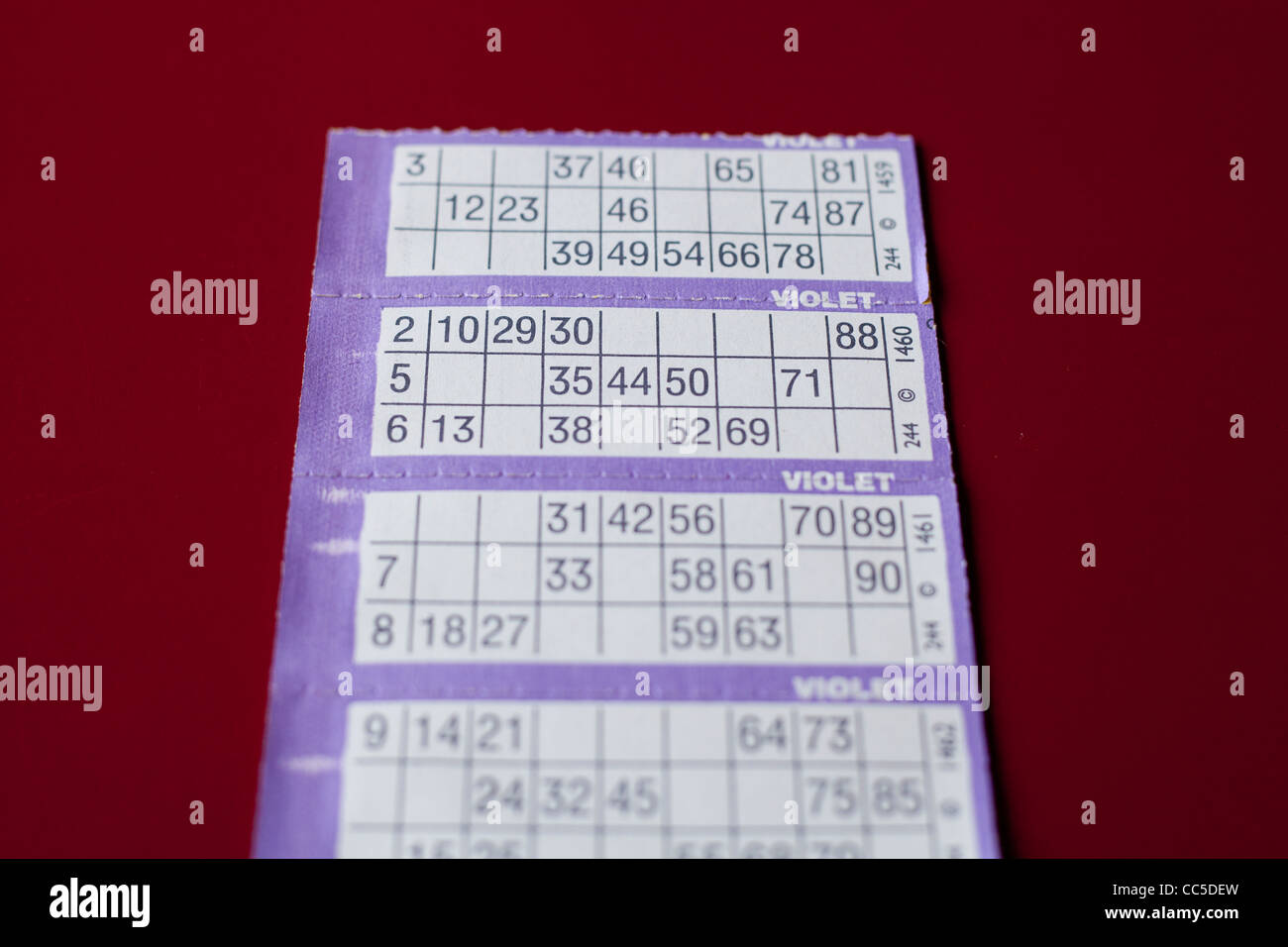 Bingo card hi-res stock photography and images - Alamy