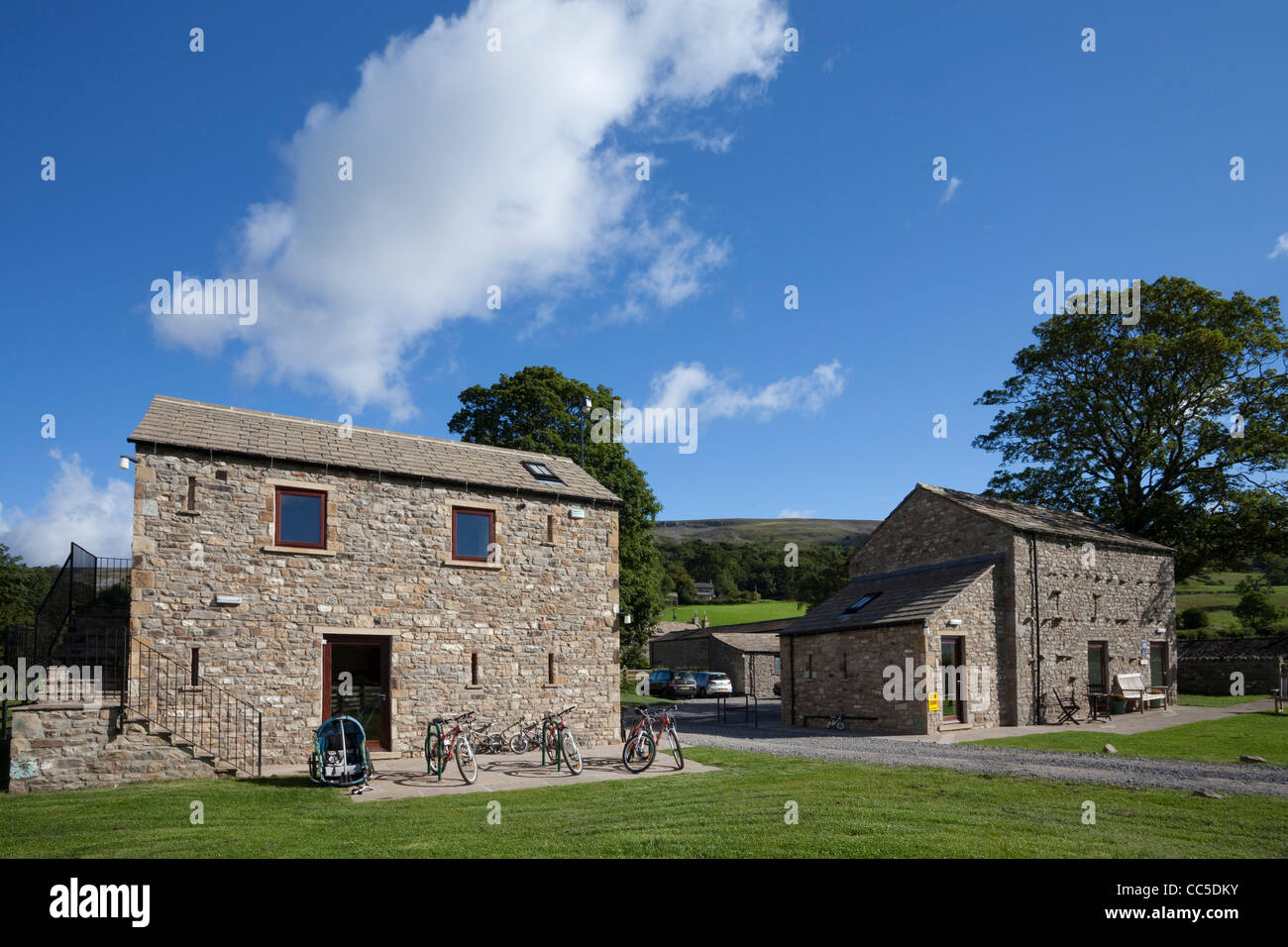 The Dales Mountain Centre in Fremington, near Reeth in Wensleydale, The ...