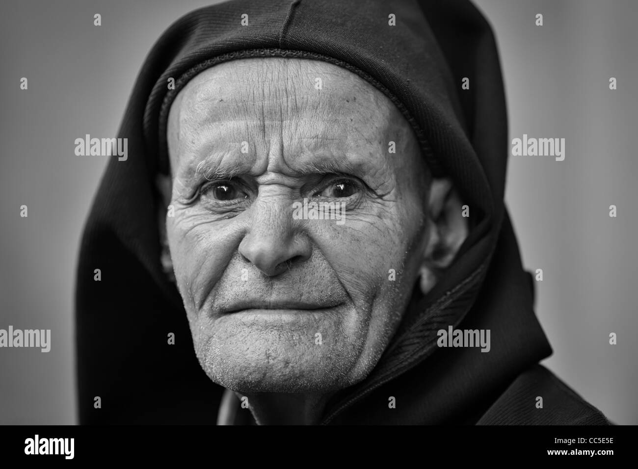Old moroccan man Black and White Stock Photos & Images - Alamy