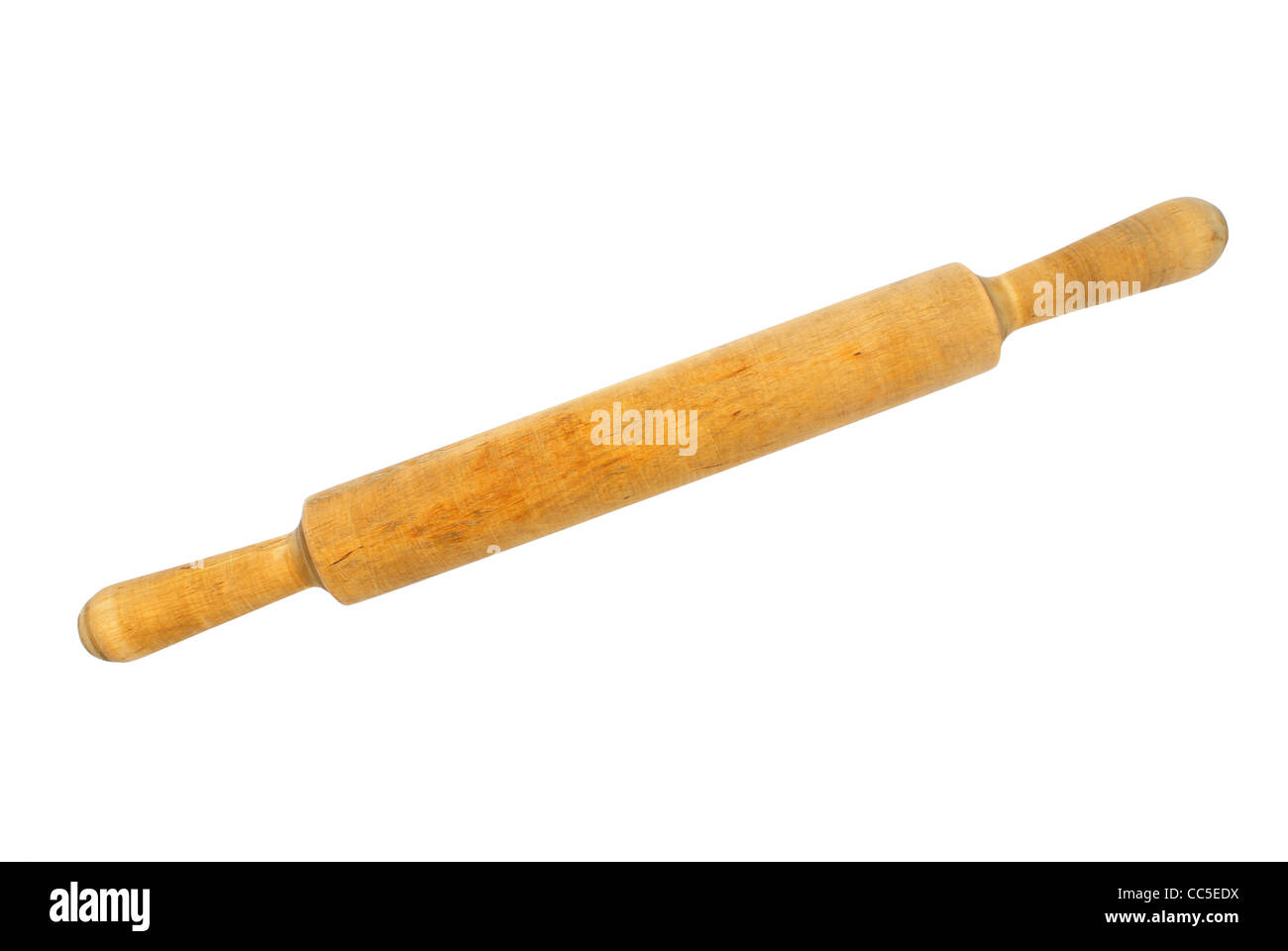 Rolling pin with dough Cut Out Stock Images & Pictures - Alamy