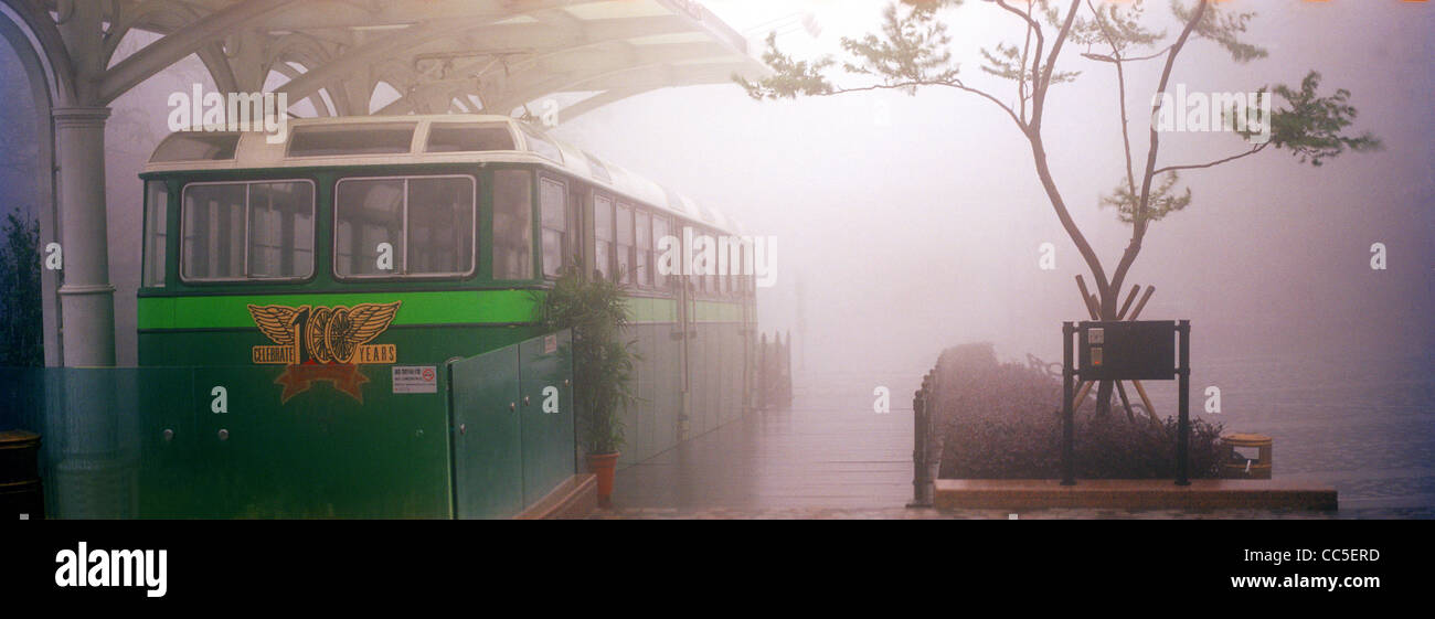 Old bus, Hong Kong, China Stock Photo - Alamy