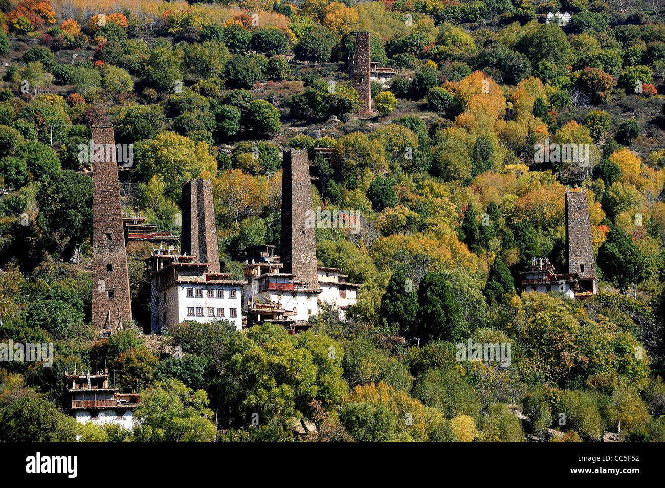 Gyarong Beauty Valley, Danba County, Garze Tibetan Autonomous ...