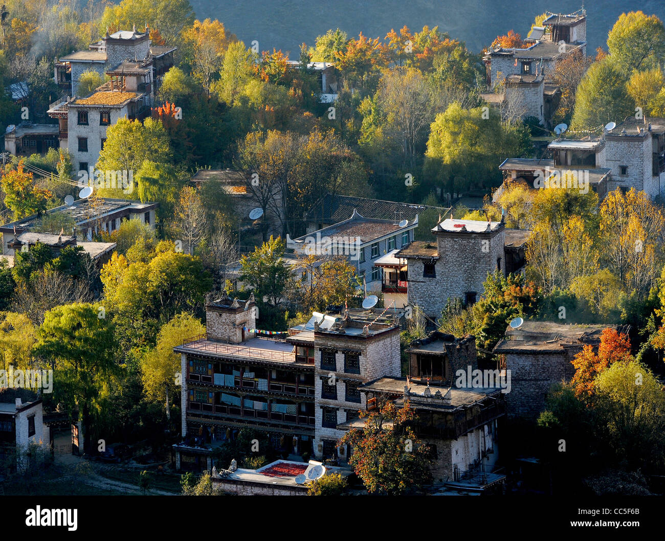 Gyarong Beauty Valley, Danba County, Garze Tibetan Autonomous ...