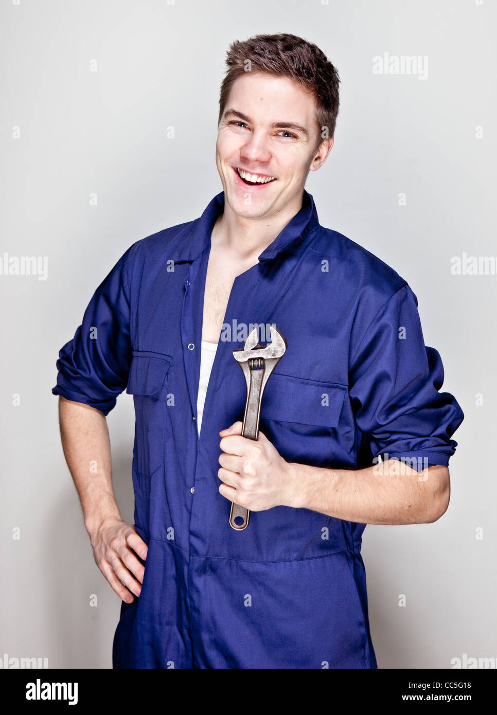 Handy man van hi-res stock photography and images - Alamy