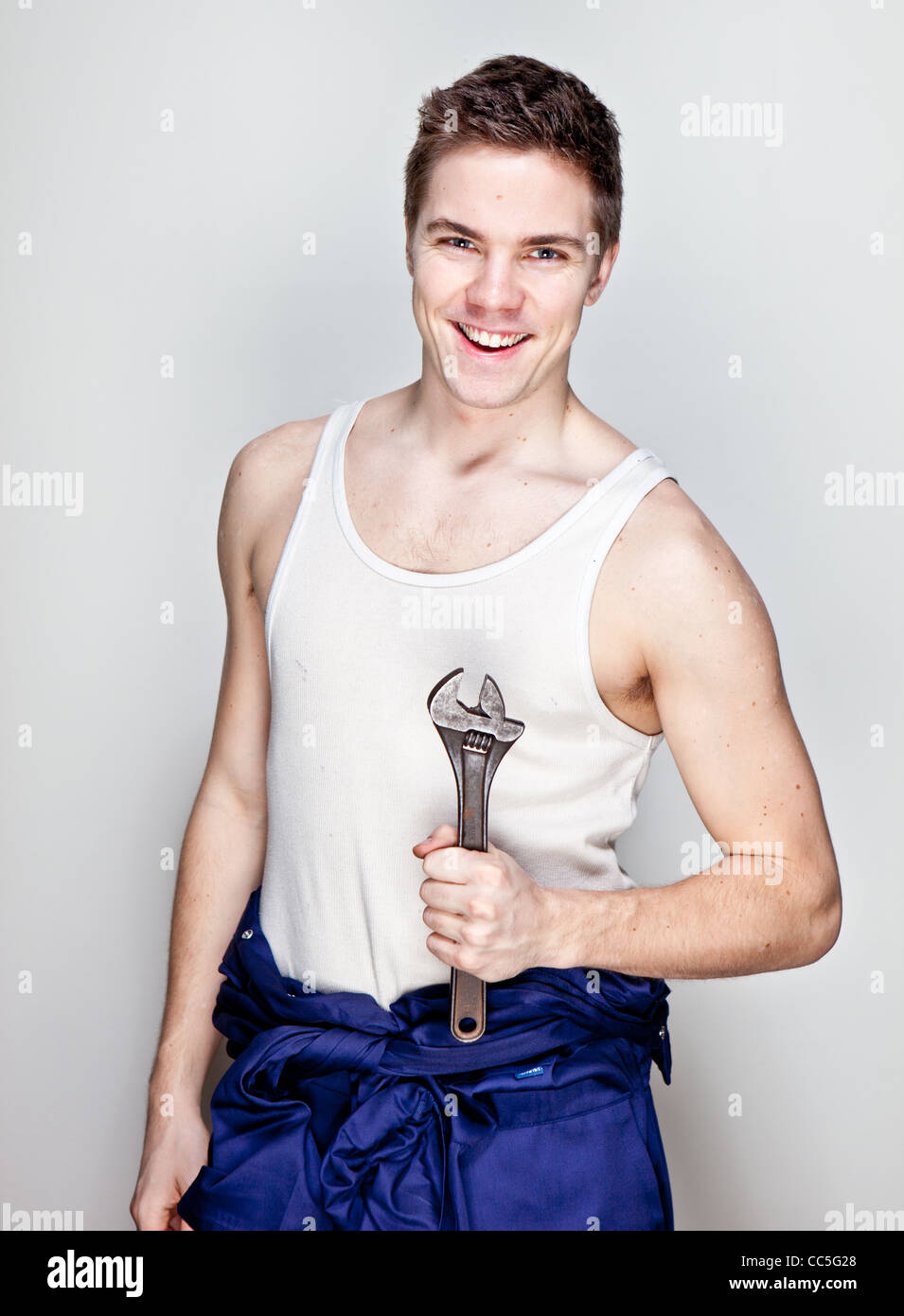 Handy man van hi-res stock photography and images - Alamy