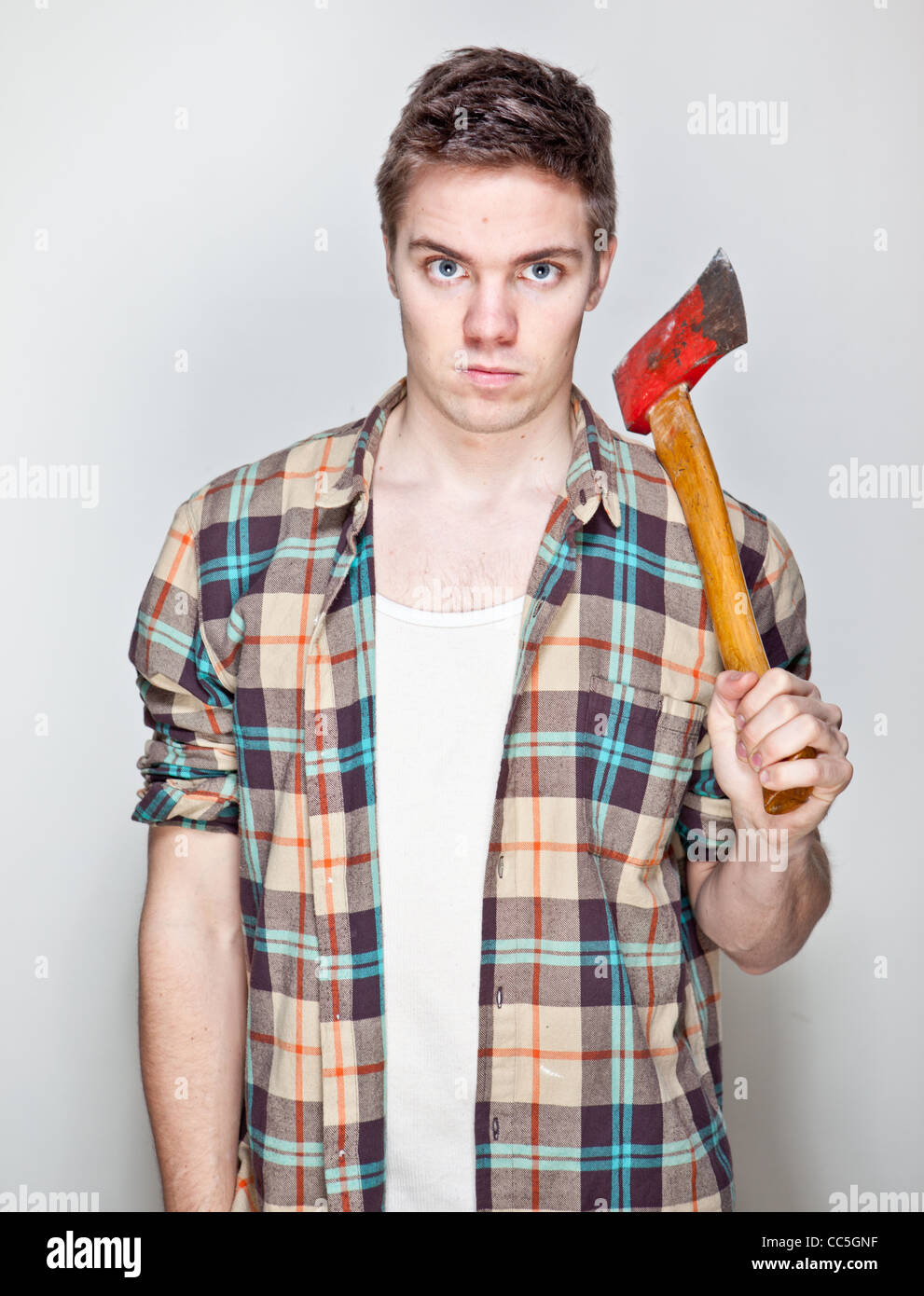 Canadian man lumberjack hi-res stock photography and images - Alamy
