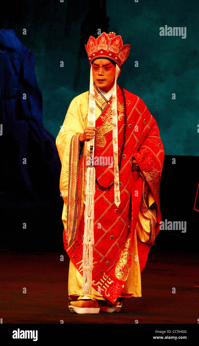 Peking opera actor performing Xuanzang, Beijing, China Stock Photo - Alamy