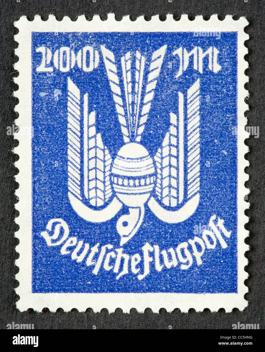 German postage stamp Stock Photo - Alamy
