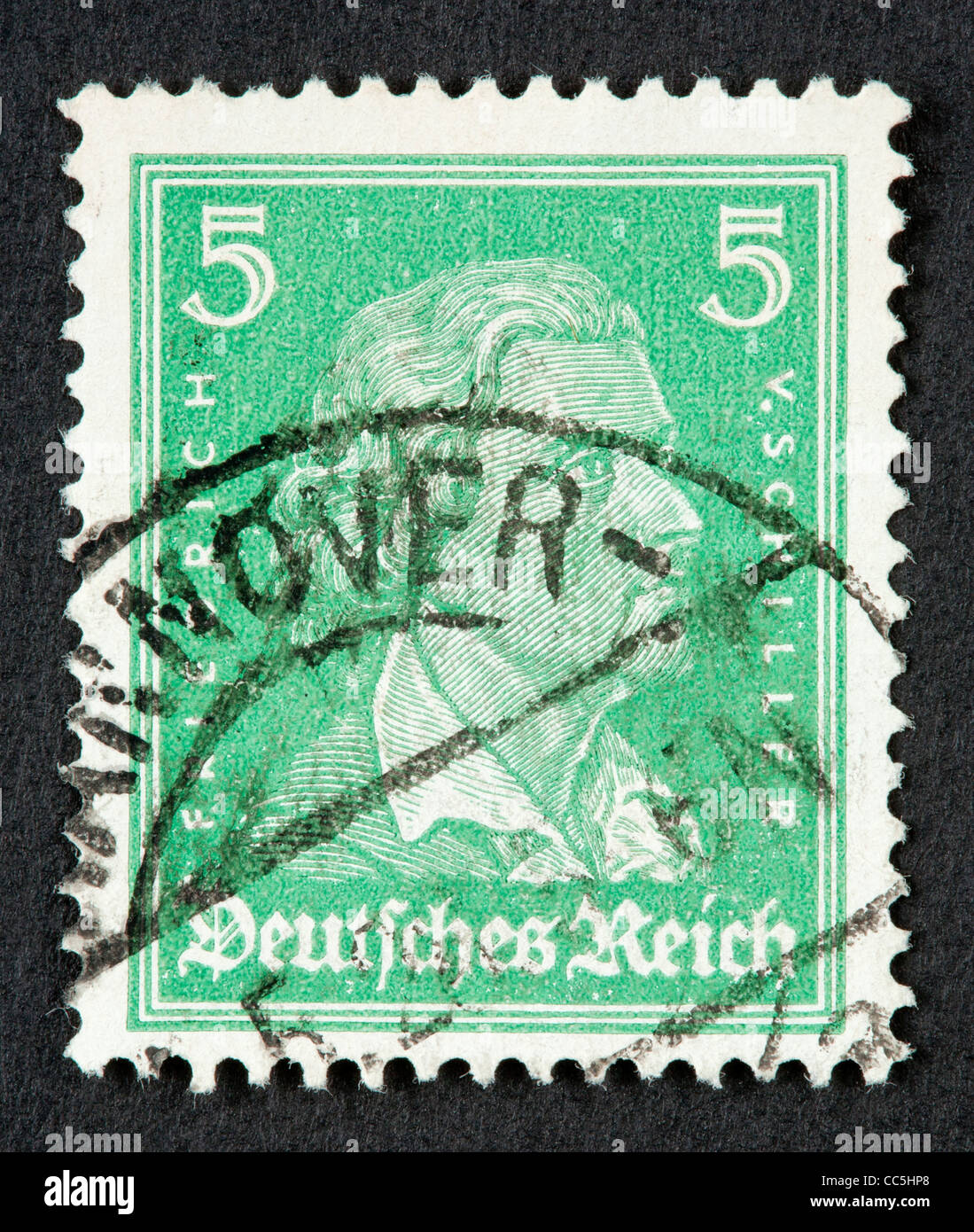 German postage stamp Stock Photo - Alamy