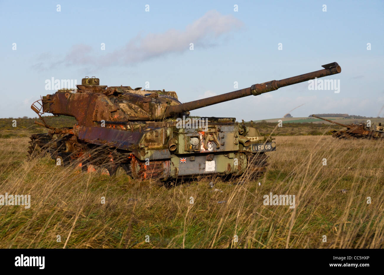 Blown up tank hi-res stock photography and images - Alamy