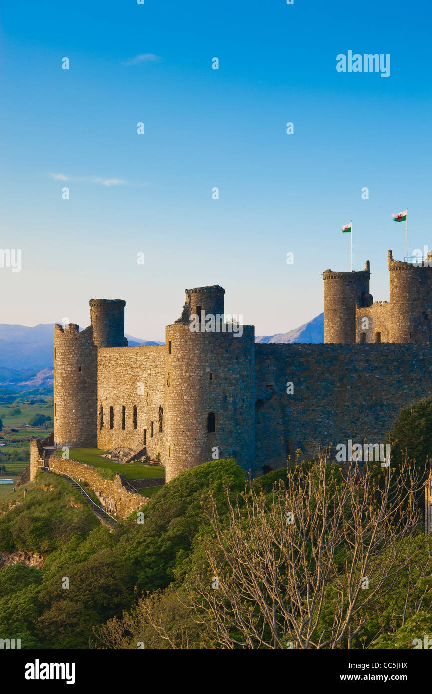Harlech Castle Gwynedd Wales Stock Photo - Alamy