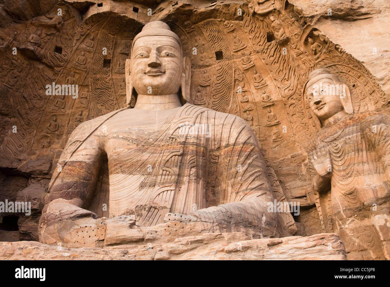 Yungang grottoes hi-res stock photography and images - Alamy