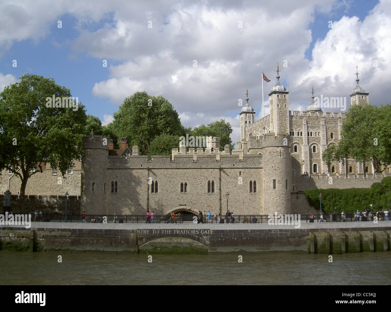 Traitor’s Gate at the Tower of London is an iconic water gate used ...