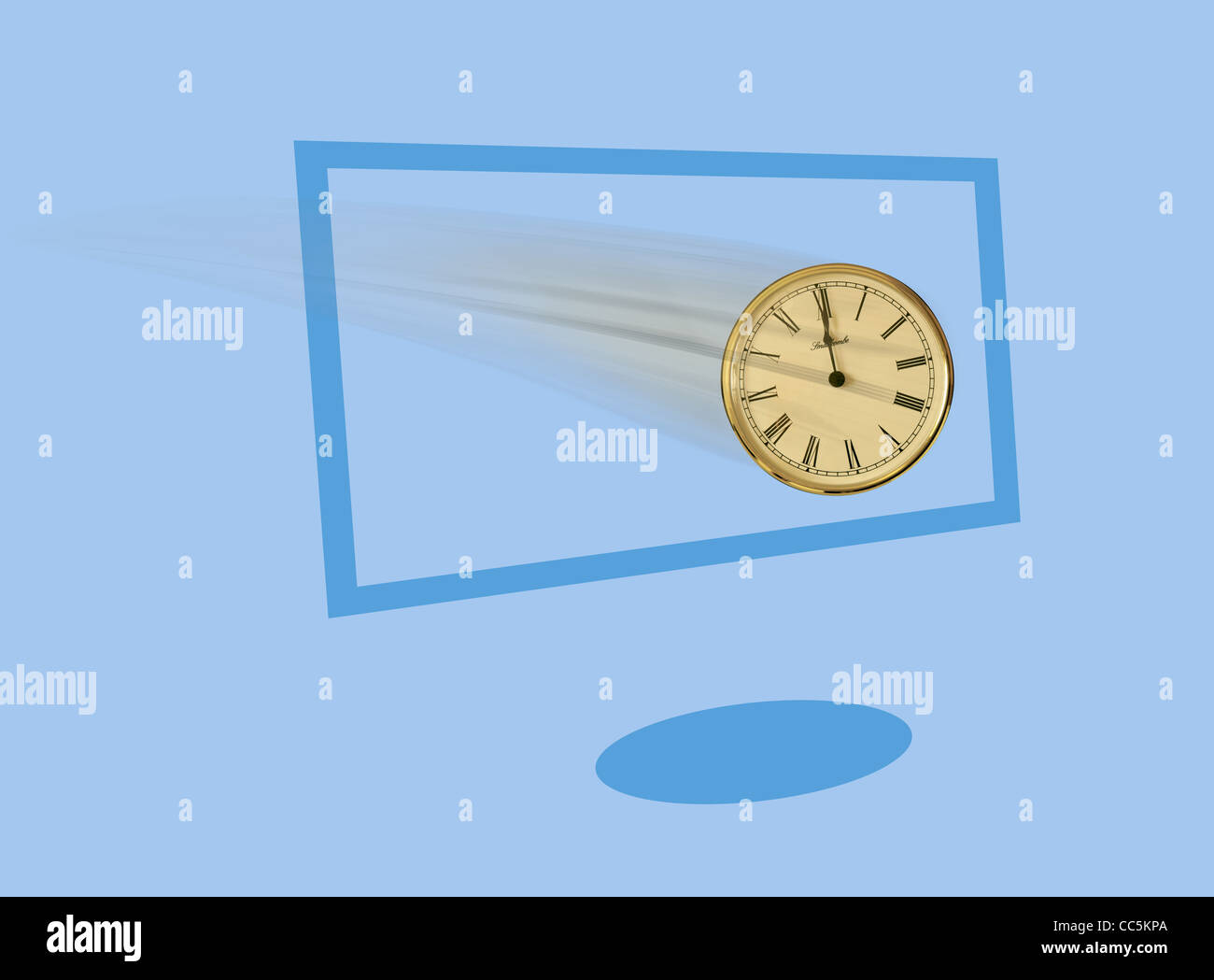 Time flies clock hi-res stock photography and images - Alamy