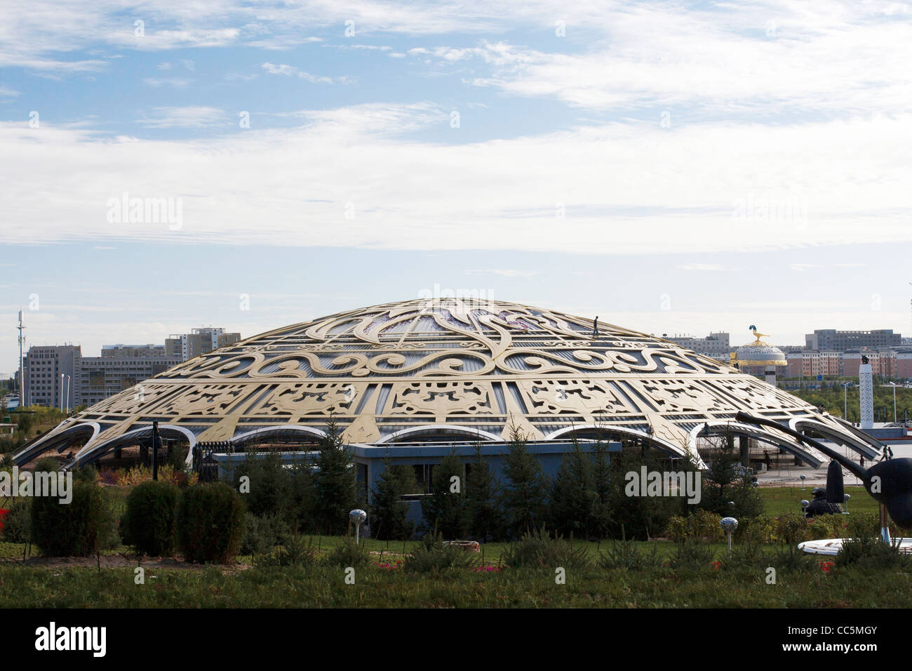Ordos Bronze Cultural Square, Ordos, Inner Mongolia, China Stock Photo ...