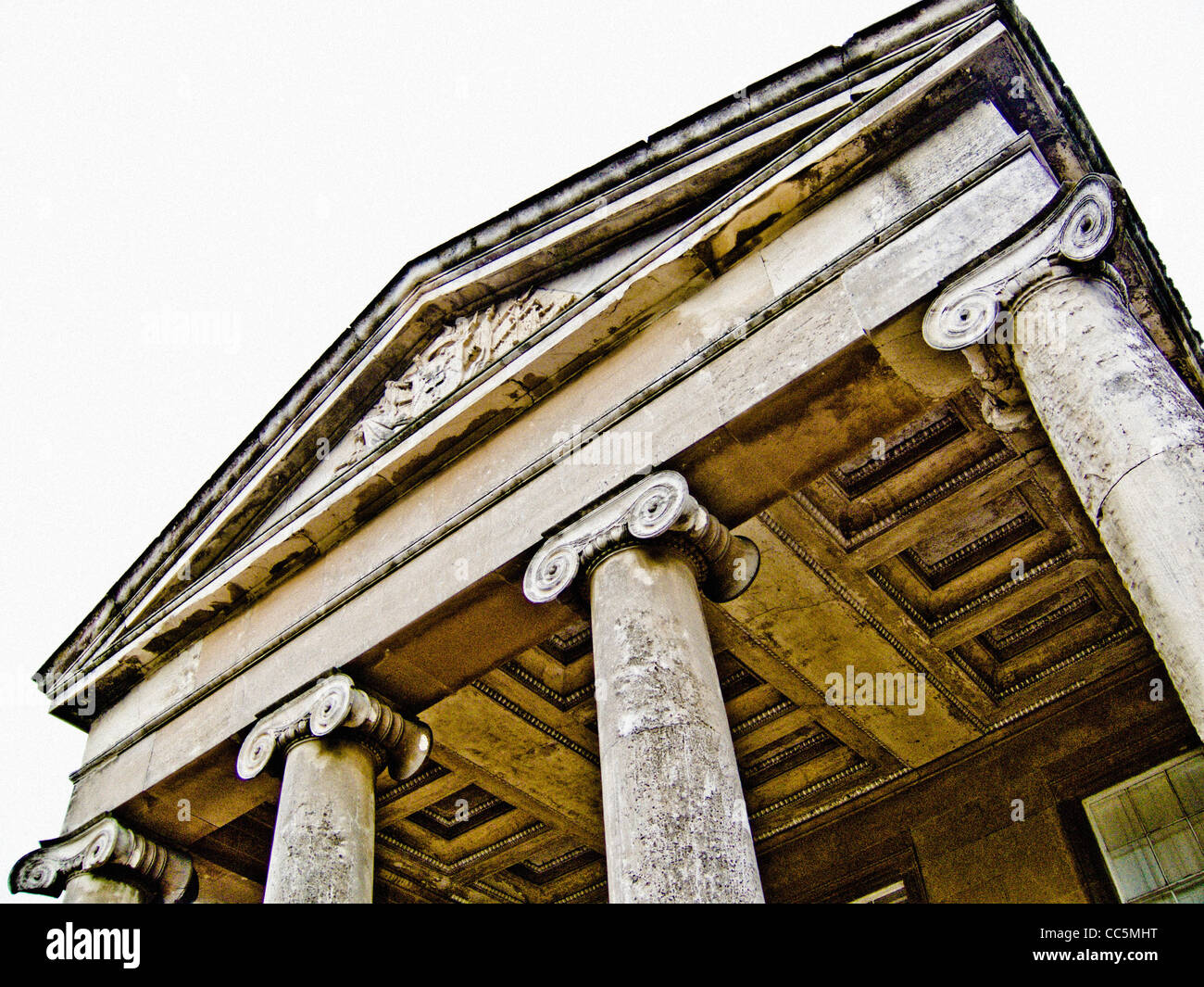 Ionic Columns Portico High Resolution Stock Photography and Images - Alamy