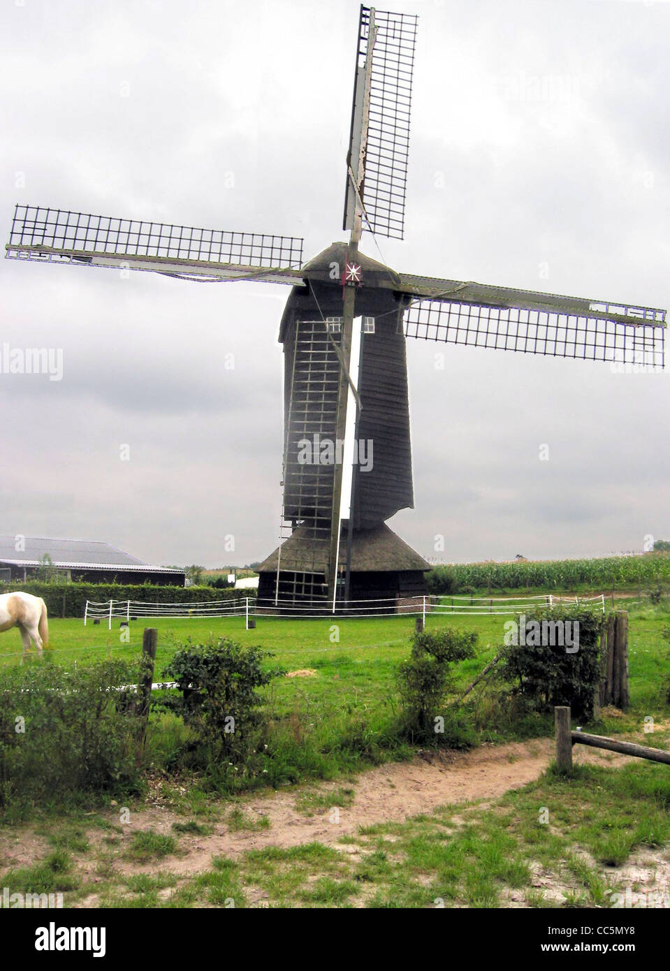The Doesburgermolen is a historic windmill located in Ede, Netherlands ...