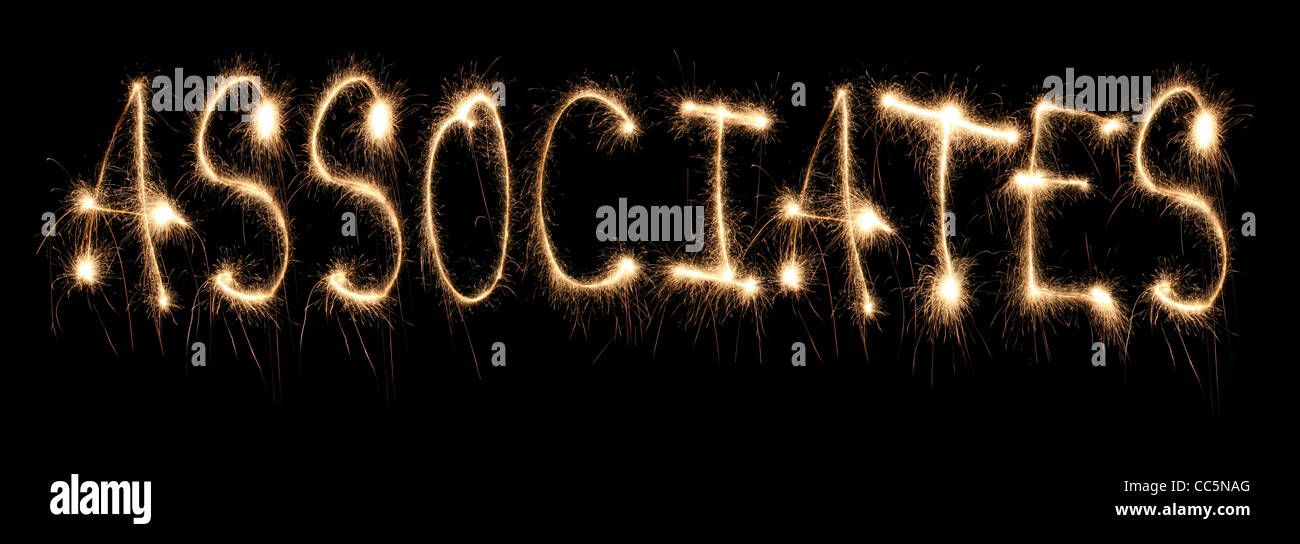 Word design written sparkler hi-res stock photography and images - Alamy