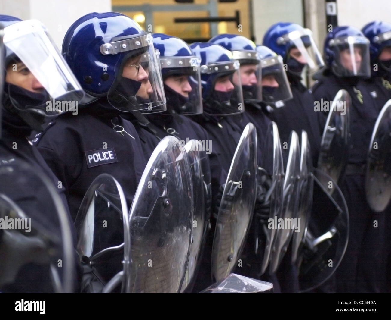Riot Police Uk High Resolution Stock Photography and Images - Alamy
