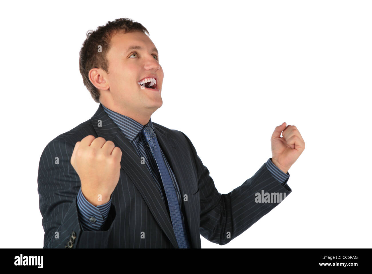 Man thanks God Stock Photo - Alamy