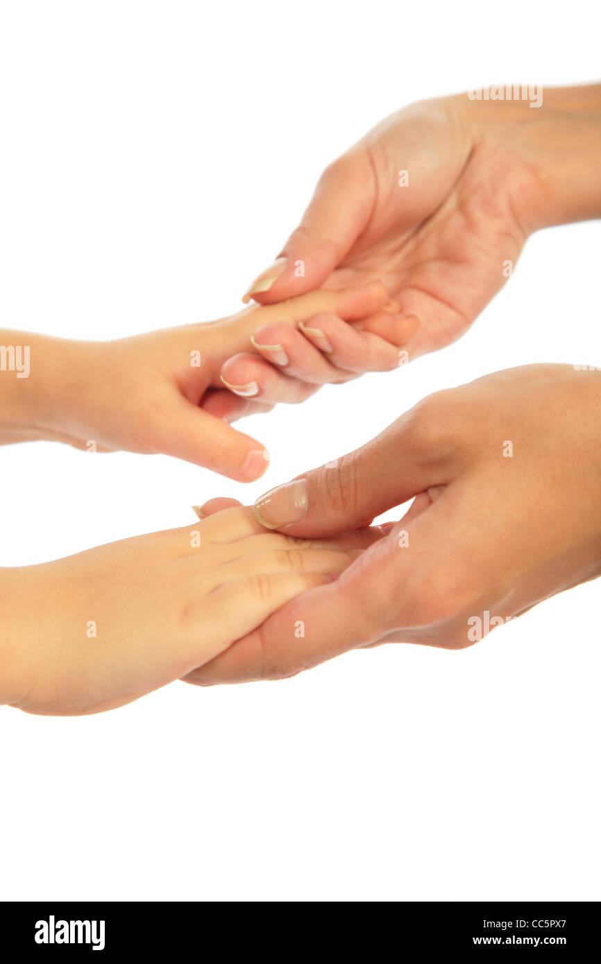 Children holding hand help hi-res stock photography and images - Alamy