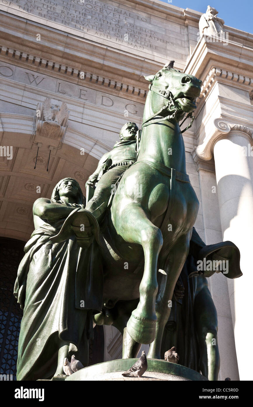 President Theodore Roosevelt Statue, The American Museum of Natural ...
