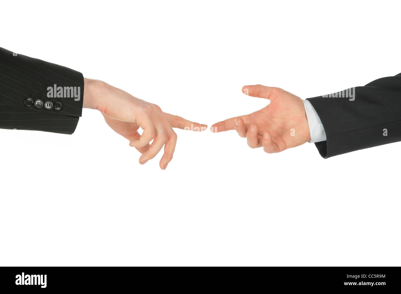 Two fingers touching hi-res stock photography and images - Alamy