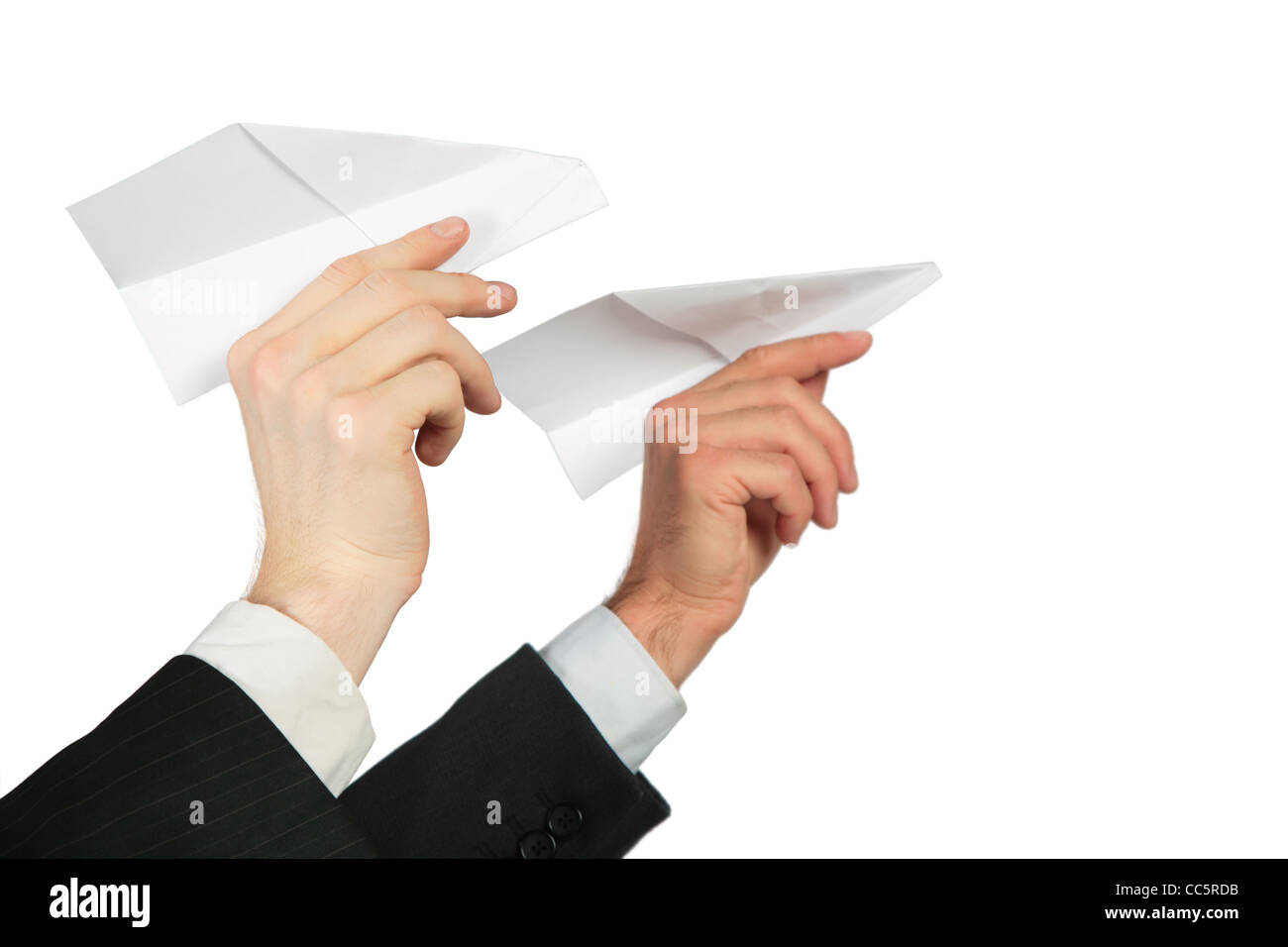 Paper plane team hi-res stock photography and images - Alamy